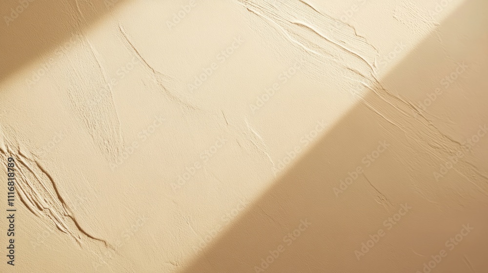 Minimalistic beige background with subtle grain texture, without brand ...