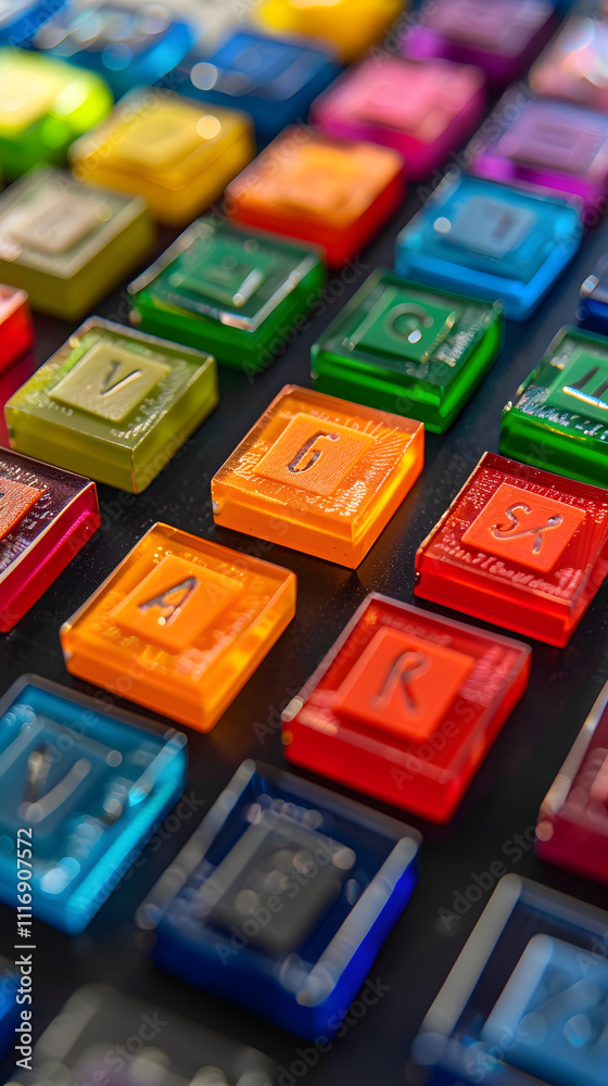 Color-Coded Chart of Vowel Pronunciations and Phonetic Symbols with ...