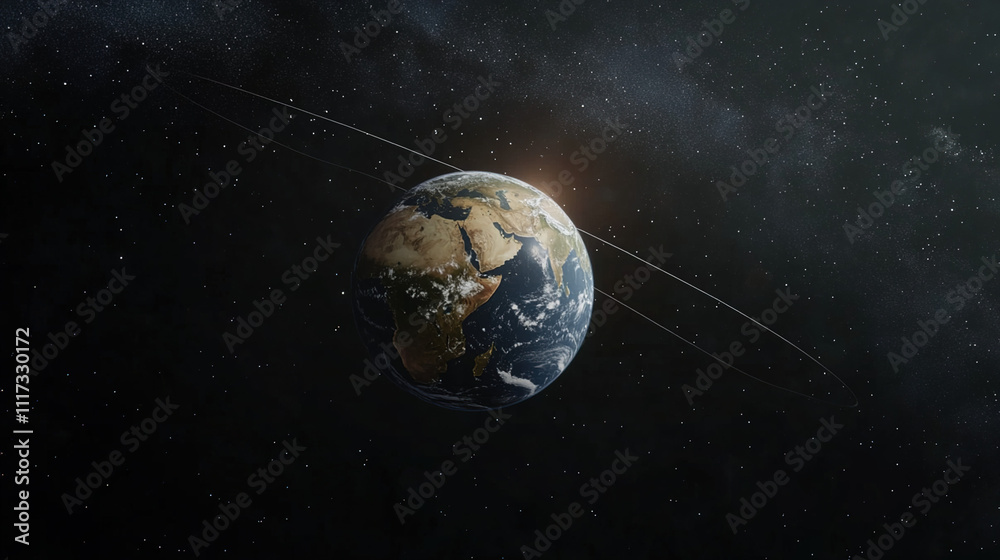 Earth axis diagram illustration showing the tilt of the Earth's ...