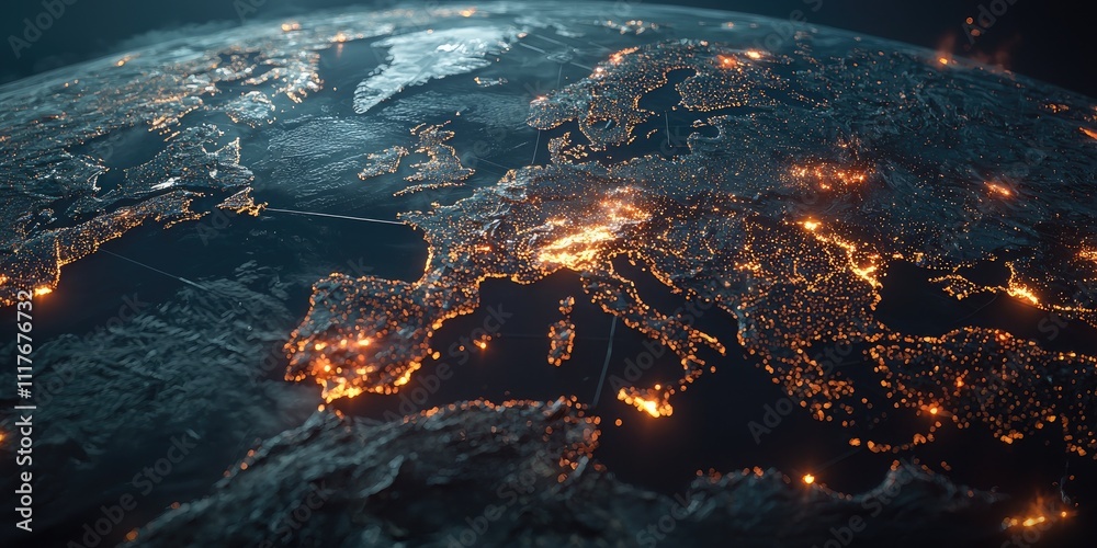 A global map showing the environmental and economic impact of climate ...