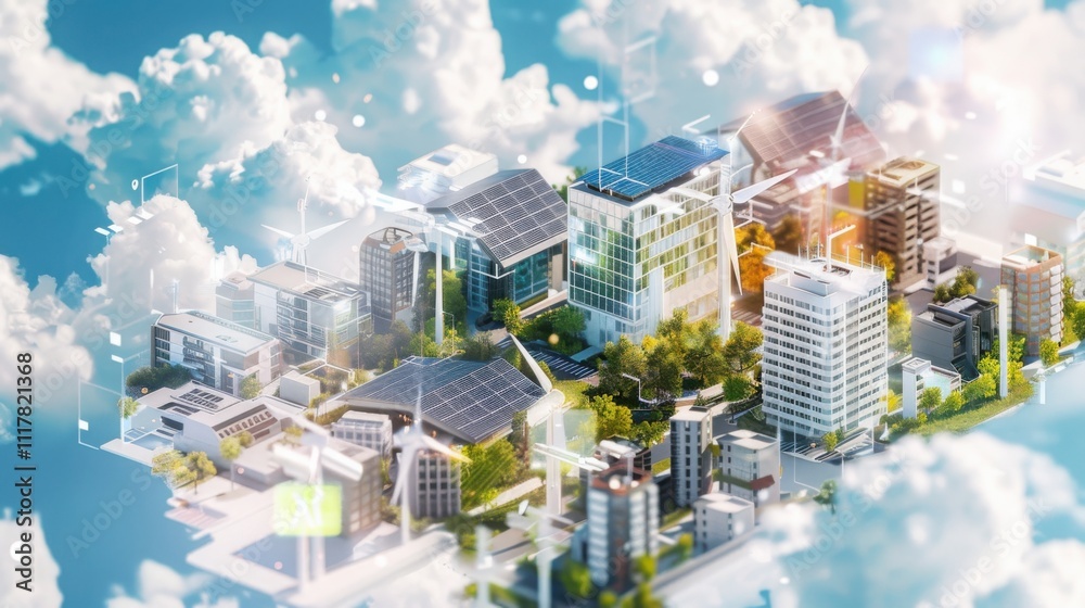 Implementing renewable energy microgrid solutions harnessing solar and wind power for ...