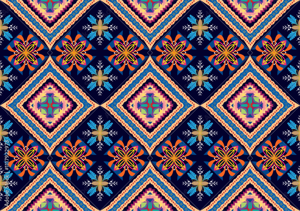 Peruvian american indian pattern tribal ethnic motifs geometric vector ...