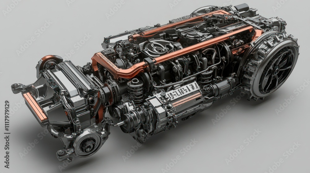 Machines with disassembly and repair process parts components for ...