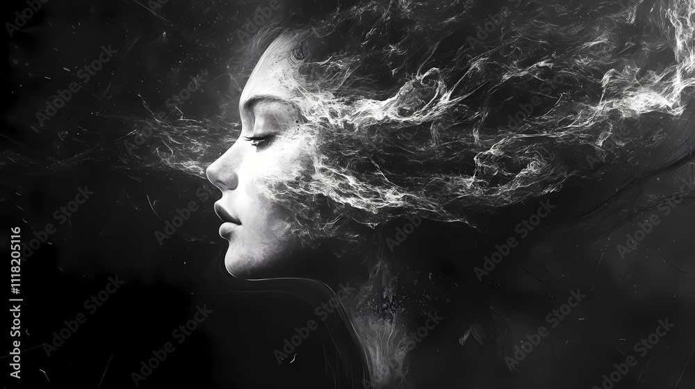 Ethereal and mysterious void essences: exploring surreal and haunting ...