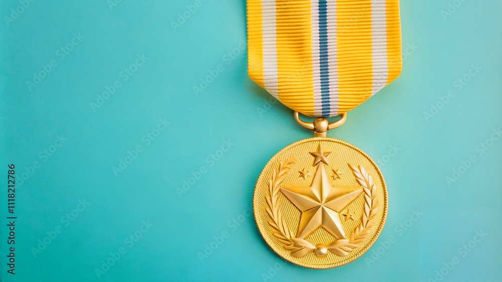strategic leadership medal in studio background and high detailing ...