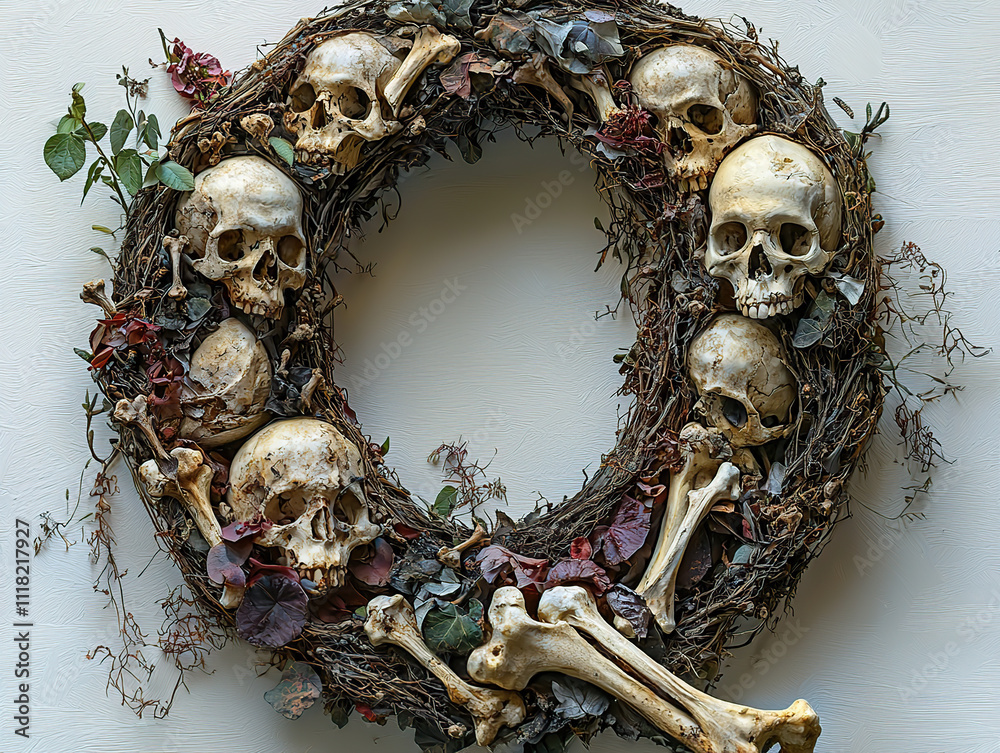 alphabet, bones, letters, skeleton, spooky, eerie, creepy, horror ...