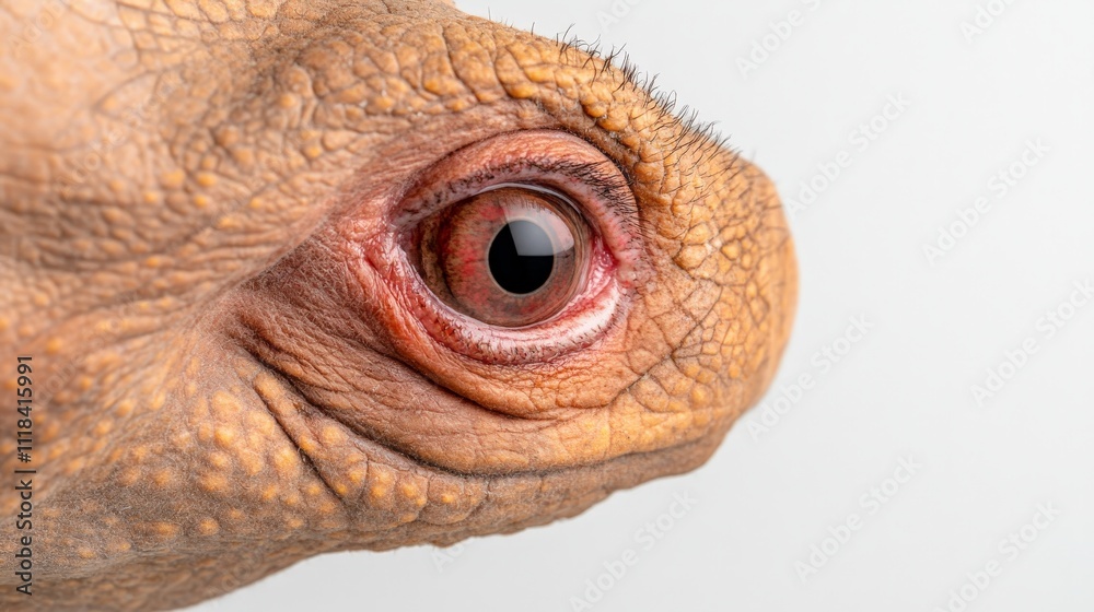 Foto de Stock Close-Up of a Turtle's Eye: A detailed, intimate look ...