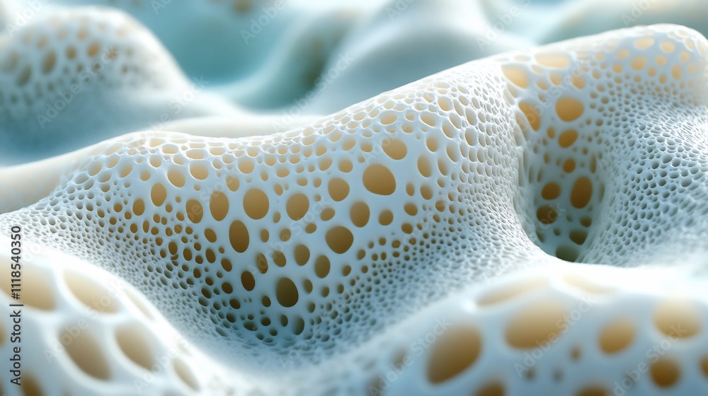 3d cartilage render showing cushioning properties joints to enable ...