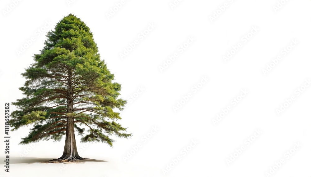 Bald cypress tree - Taxodium distichum - is a deciduous conifer native ...
