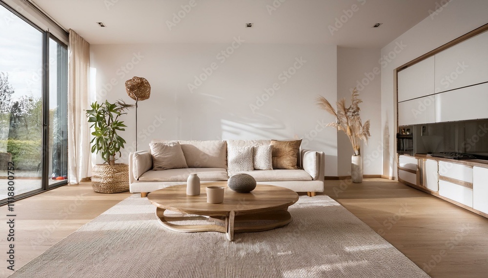 White and Neutral Living Room Theme Ideas for a Unique and Personalized ...