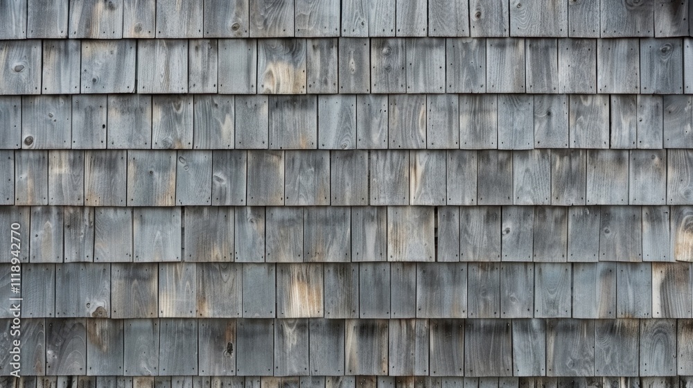 Clapboard Wall: A traditional exterior wall covered with overlapping ...