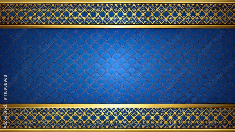 Blue and gold background with a gold border, blue, gold, background ...