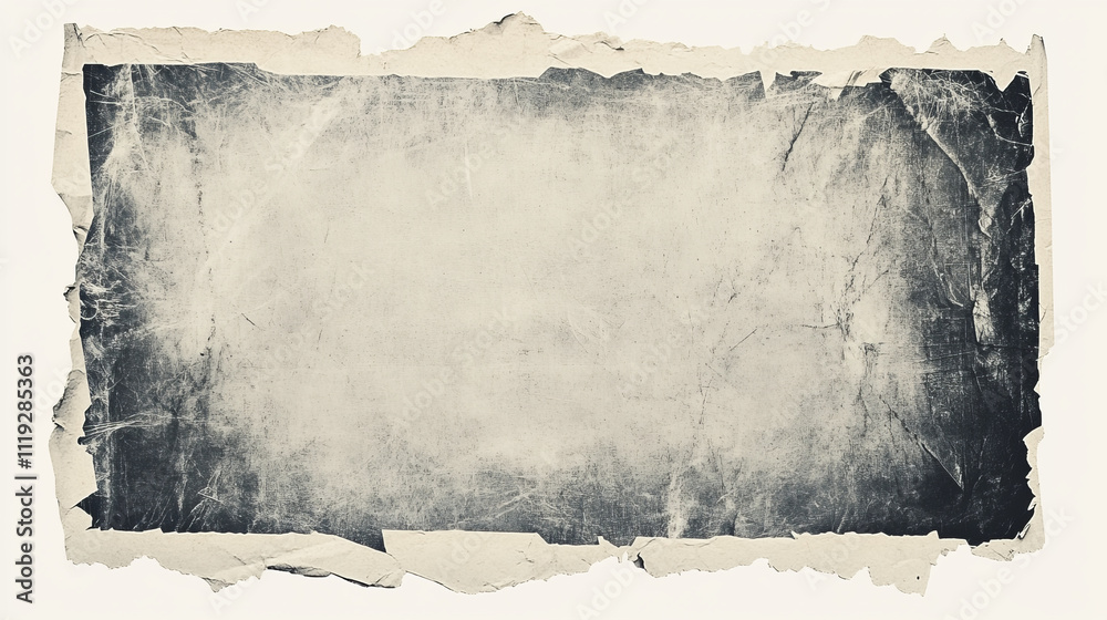 Stock-Illustration „Realistic set of distressed edge photos isolated on ...