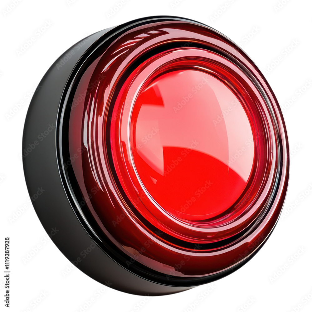 fire alarm alert detection. Illuminated transparent background Stock ...