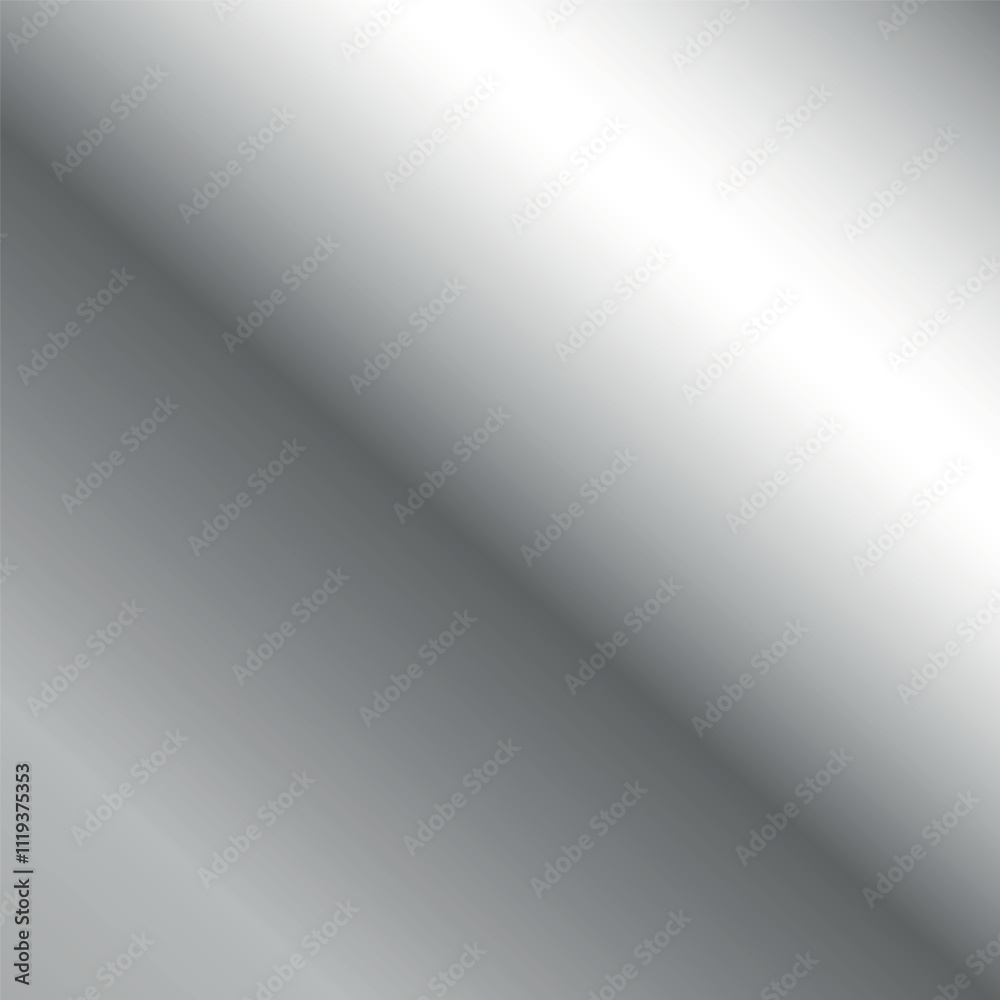 Silver background. Luxury blurred silver metallic gradient illustration Stock Vector | Adobe Stock
