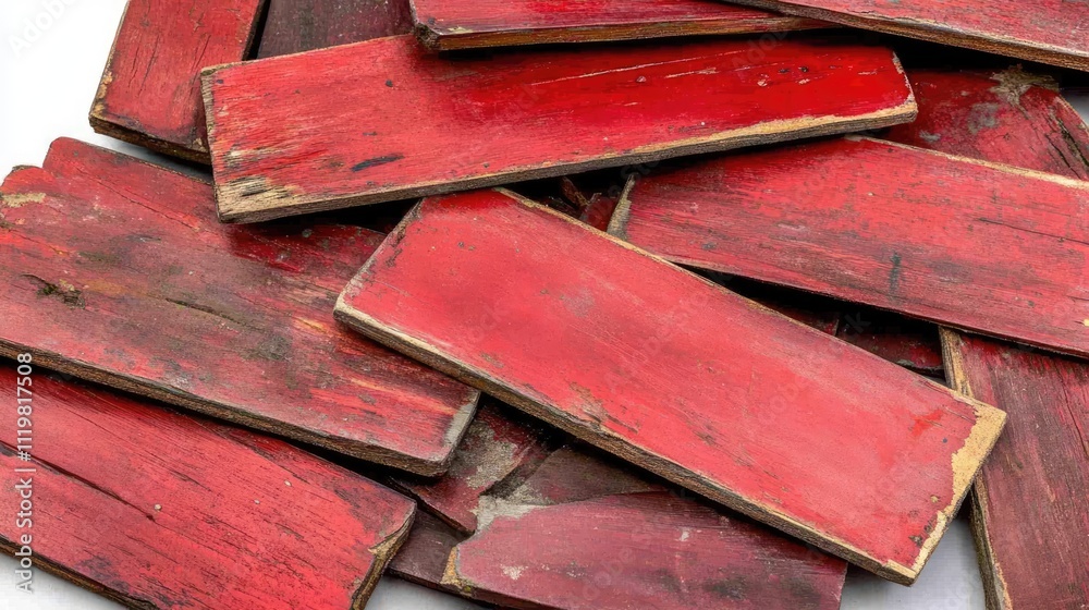 Reclaimed red rectangular street bricks stacked for reuse showcasing ...