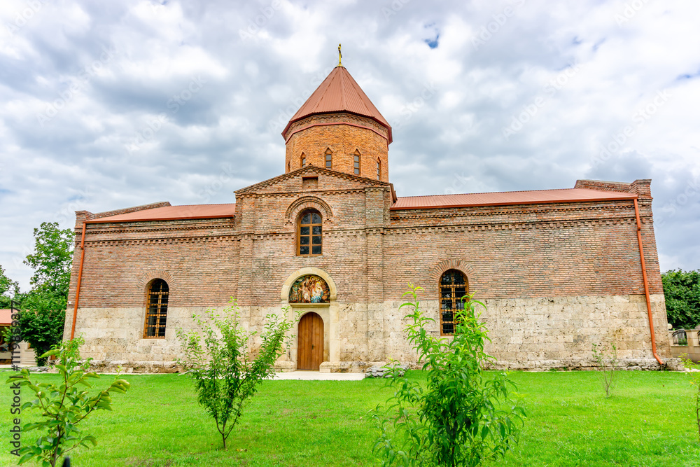 Ancient Caucasian Albanian Bulun Temple of Blessed Virgin Mary in ...