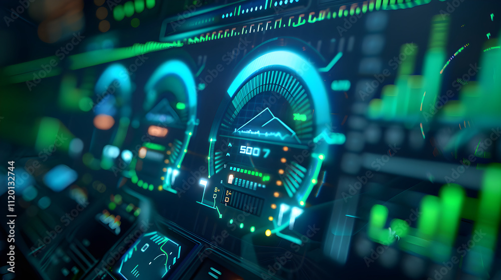 Interactive Graphical Interface Display of Fast 600 Mbps WiFi Speed ...