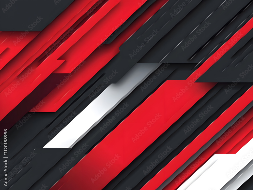 Dynamic abstract composition modern design studio graphic elements ...