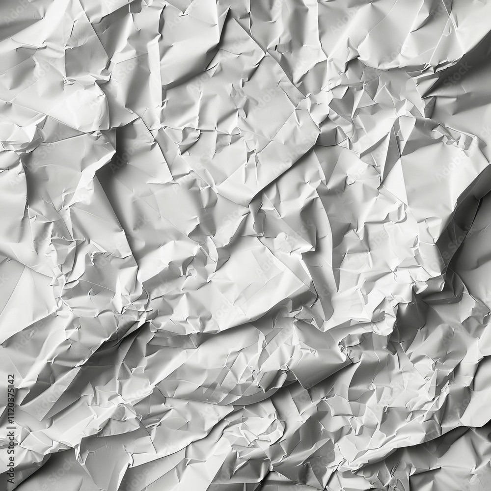 Scrunched up paper background --"Scrunched Paper Background with ...