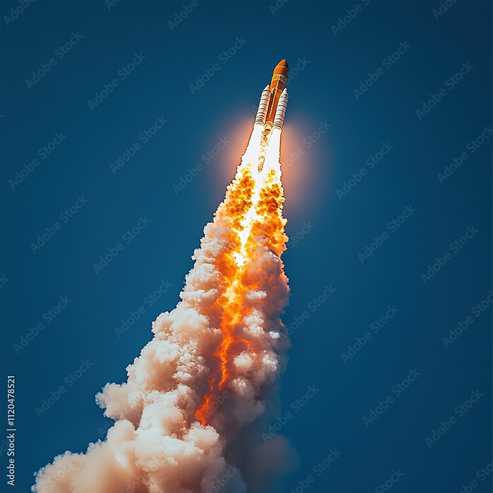 Rocket launch event at cape canaveral space exploration high-altitude ...