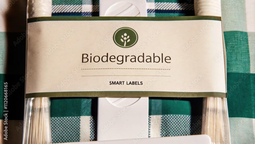 An ecofriendly packaging setup where plantbased materials are used ...