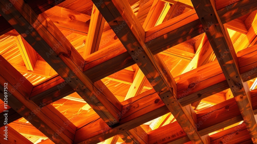 Roof Trusses: Pre-fabricated structural components designed to support ...