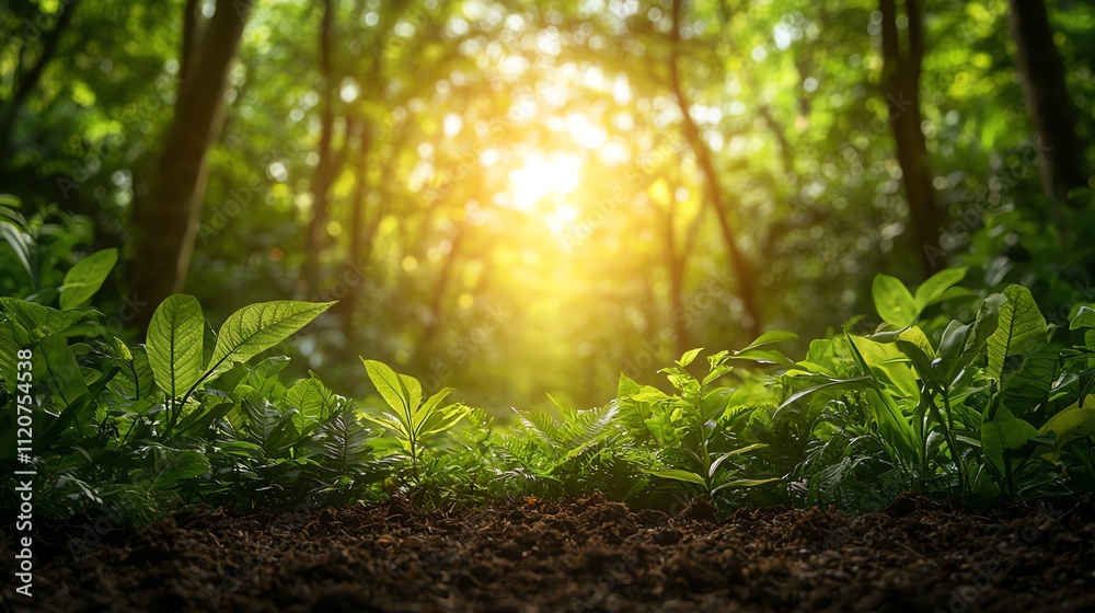 Reforested land with wildlife return, ecological recovery, Net Zero ...