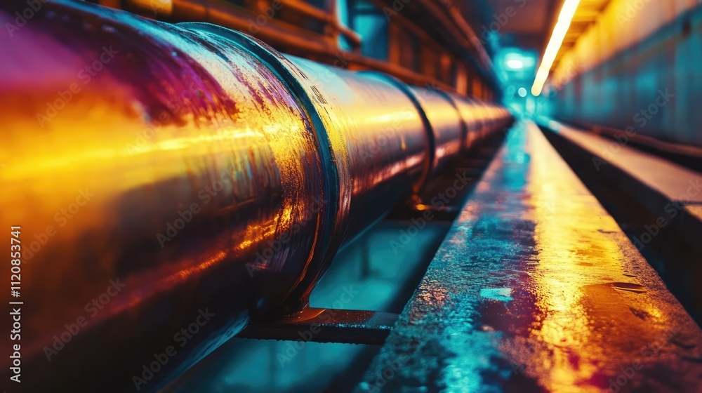 Liquid Penetrant Testing for Stainless Steel Pipes Highlighting ...