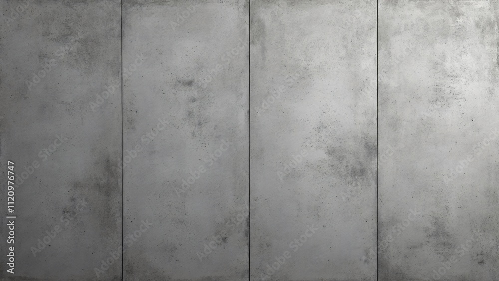 High-Resolution Seamless Gray Concrete Texture Panorama, Realistic ...