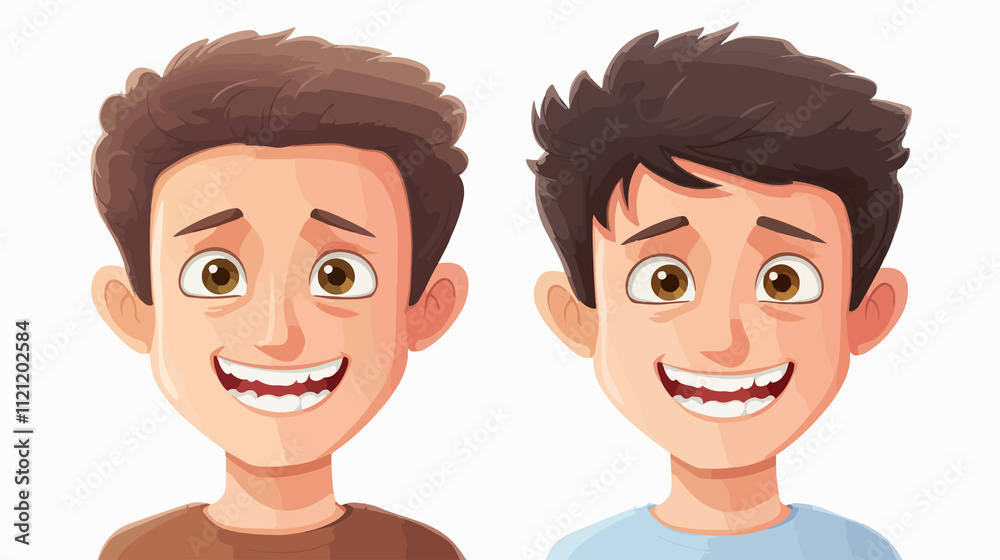 Transformation of Child's Buck Teeth: Before and After Comparison Image ...