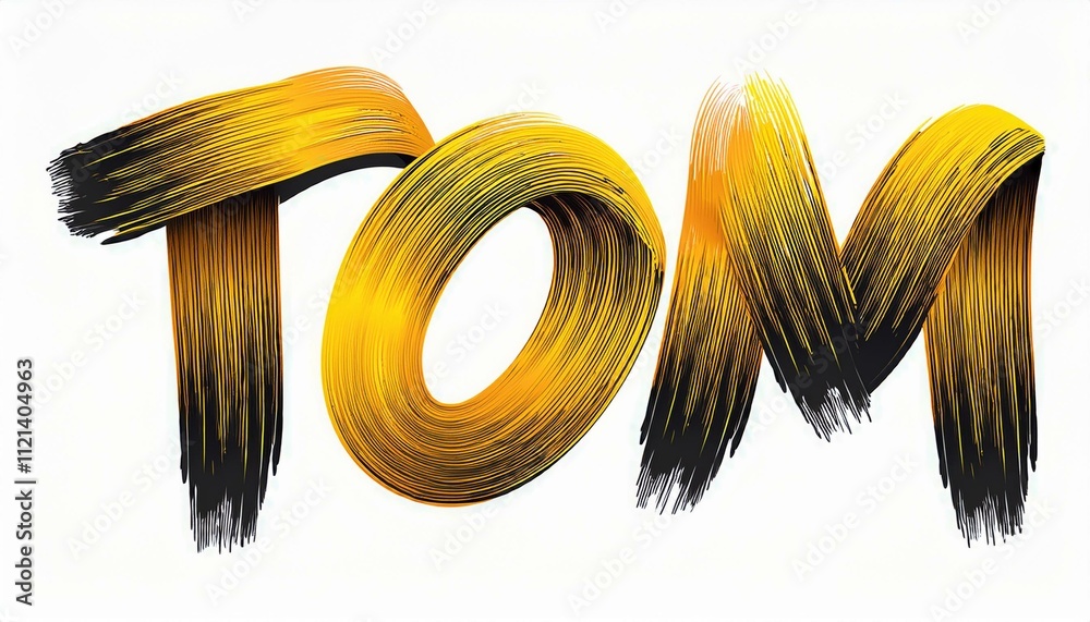 Color explosion with a powerful message: Dynamic brushstroke in color ...