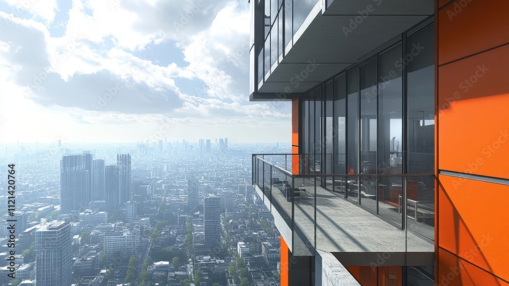 architectural design urban development theme 3D render Split-complementary color scheme Stock ...