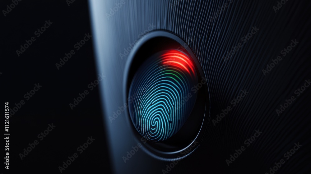 Smart door lock fingerprint scanning reveals security efficacy with ...