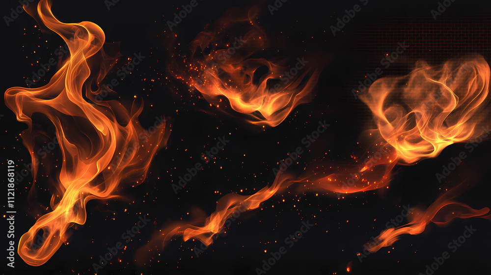 Fire collection png. realistic fire flames transparent on without ...