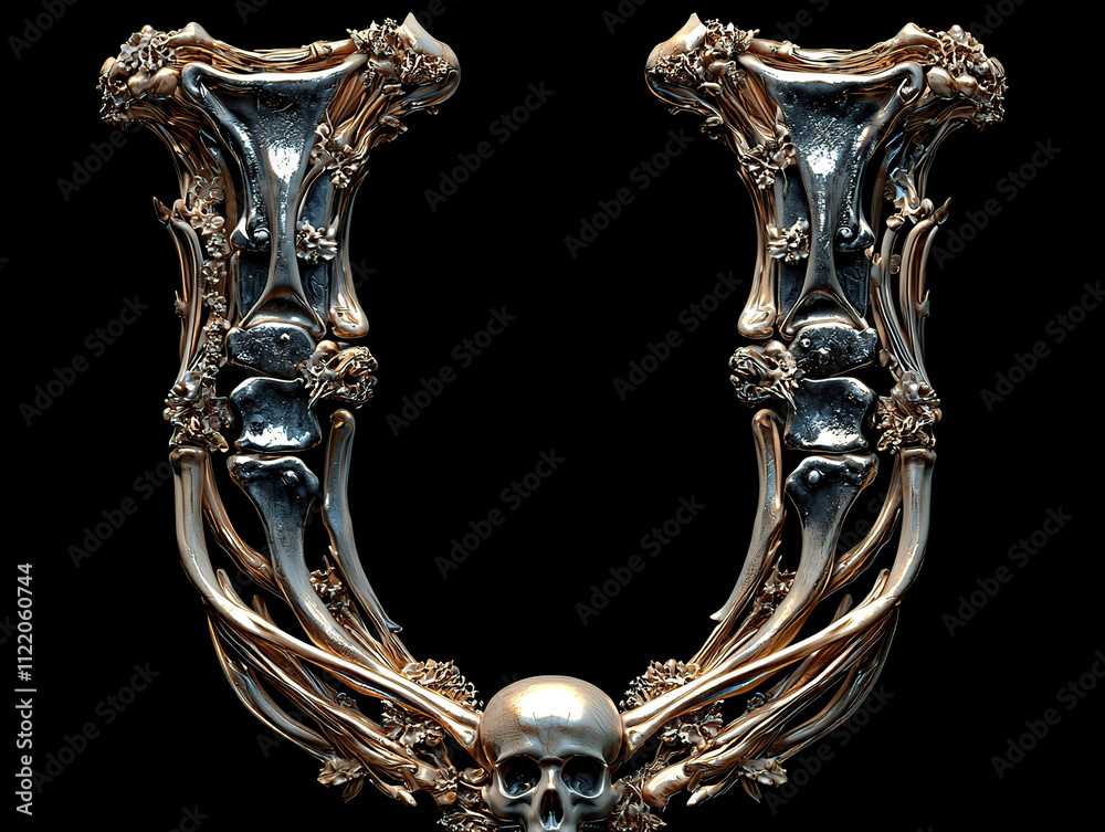 skeleton, bone, anatomy, osteology, skull, vertebrae, ribs, femur ...