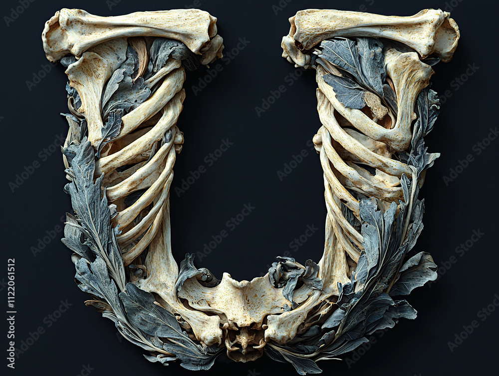 skeleton, bone, anatomy, osteology, skull, vertebrae, ribs, femur ...