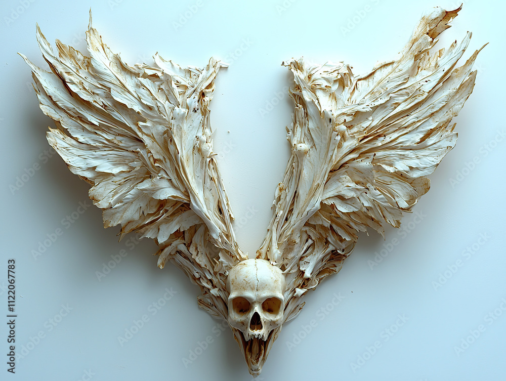 Ilustración de Stock skeleton, bone, anatomy, osteology, skull ...