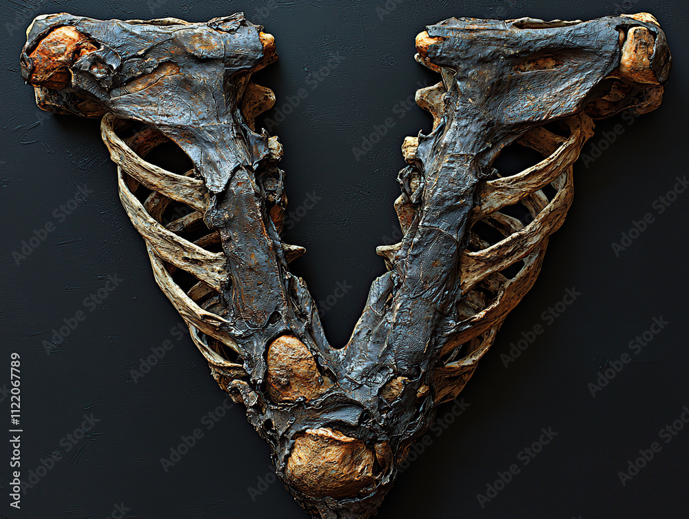 Ilustración de Stock skeleton, bone, anatomy, osteology, skull ...