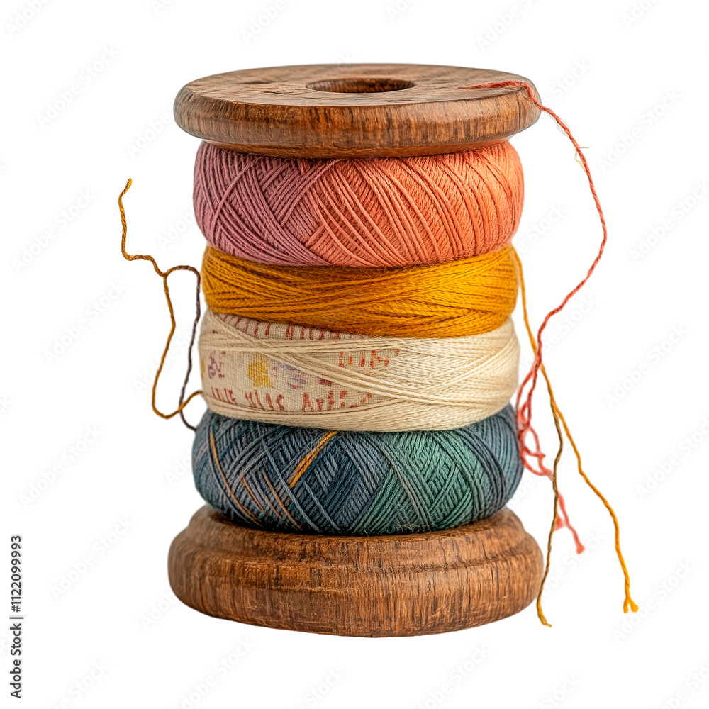 spool of thread on transparent background, pdf Stock Photo | Adobe Stock