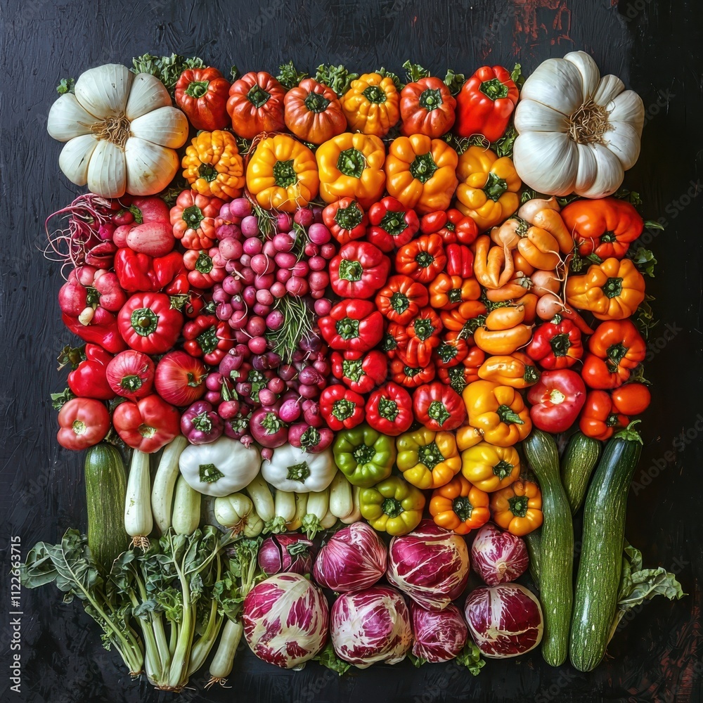 Exploring rare cultivars of heritage vegetables community garden visual ...