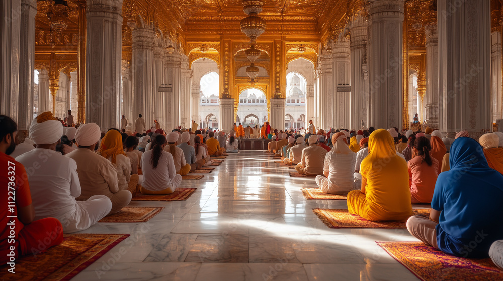 Golden Temple Festival celebration inside the temple complex, Sikh ...