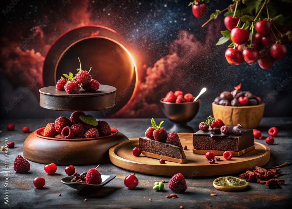 Captivating Food Photography Featuring Lunar-Inspired Dishes and ...