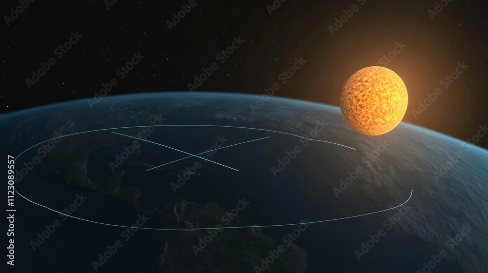 Earth axis diagram illustration showing the tilt of the Earth's ...