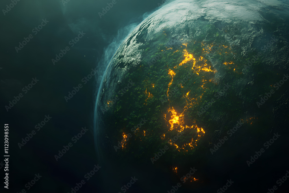 Earth hill fire environmental environment issues planet green smoke ...