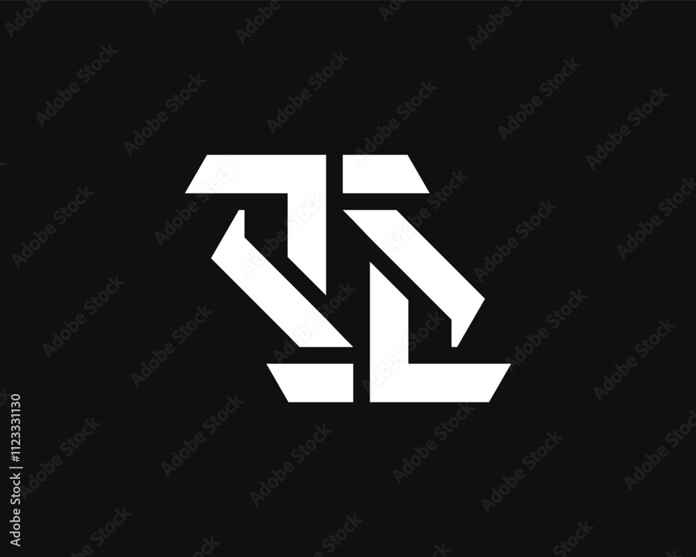TL vector logo template. Stock Vector | Adobe Stock