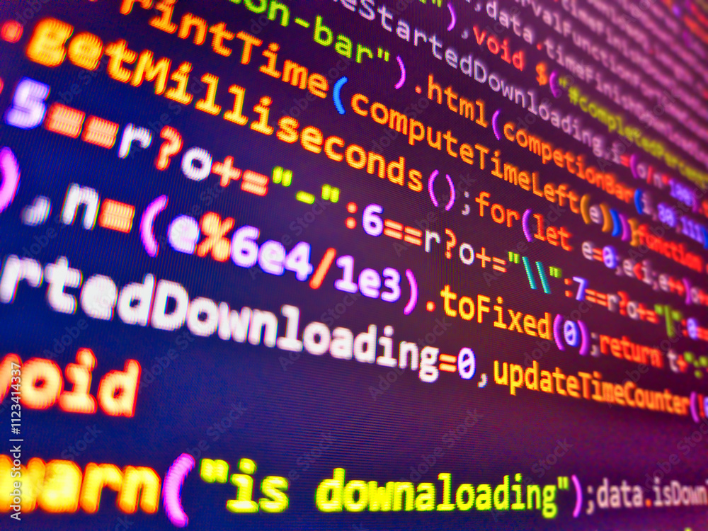 The code is seen from top to bottom and its part of an library ...