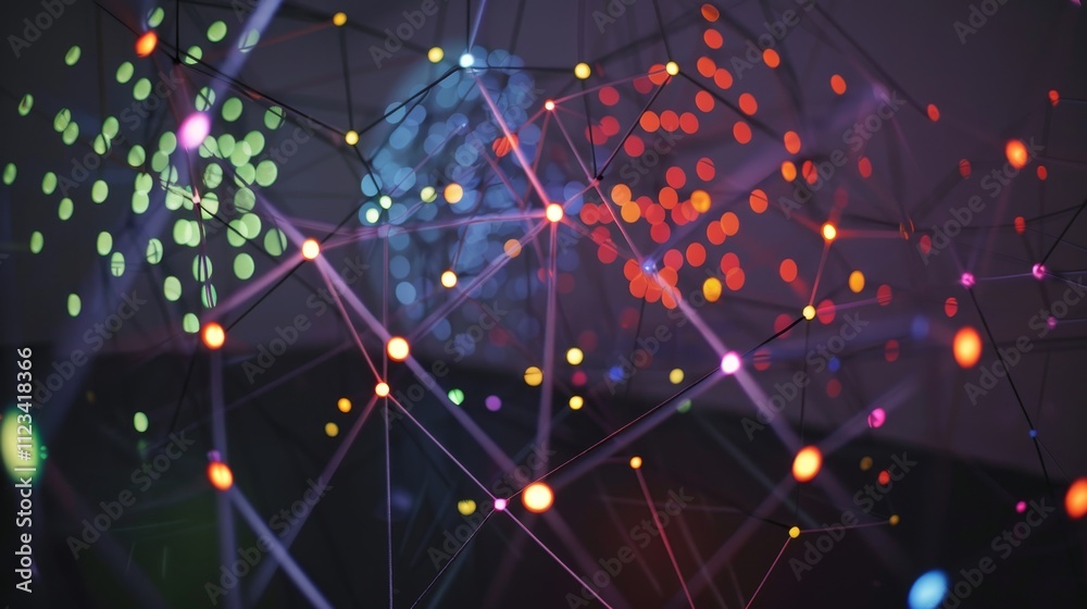 Interconnected light pathways in video art distribution for full dome ...