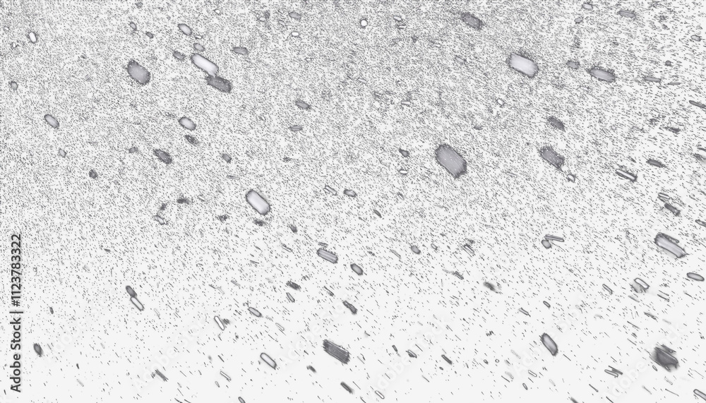 Realistic falling snow overlay on transparent background for winter ...