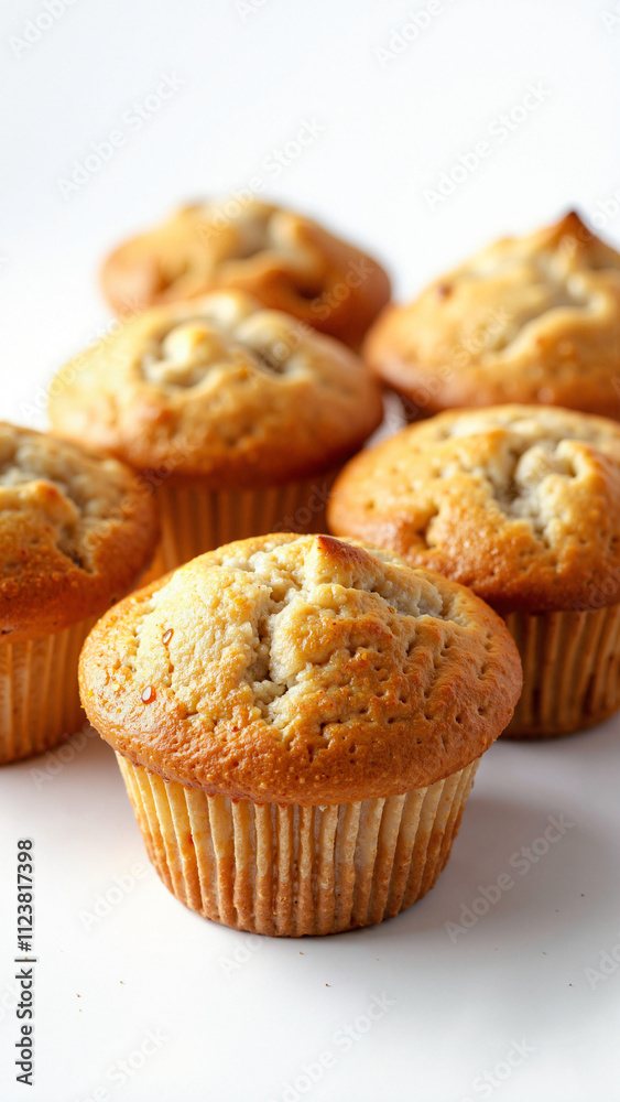 Delectable Classic Muffin Assortment: Versatile PNG Mockup for Bakery ...